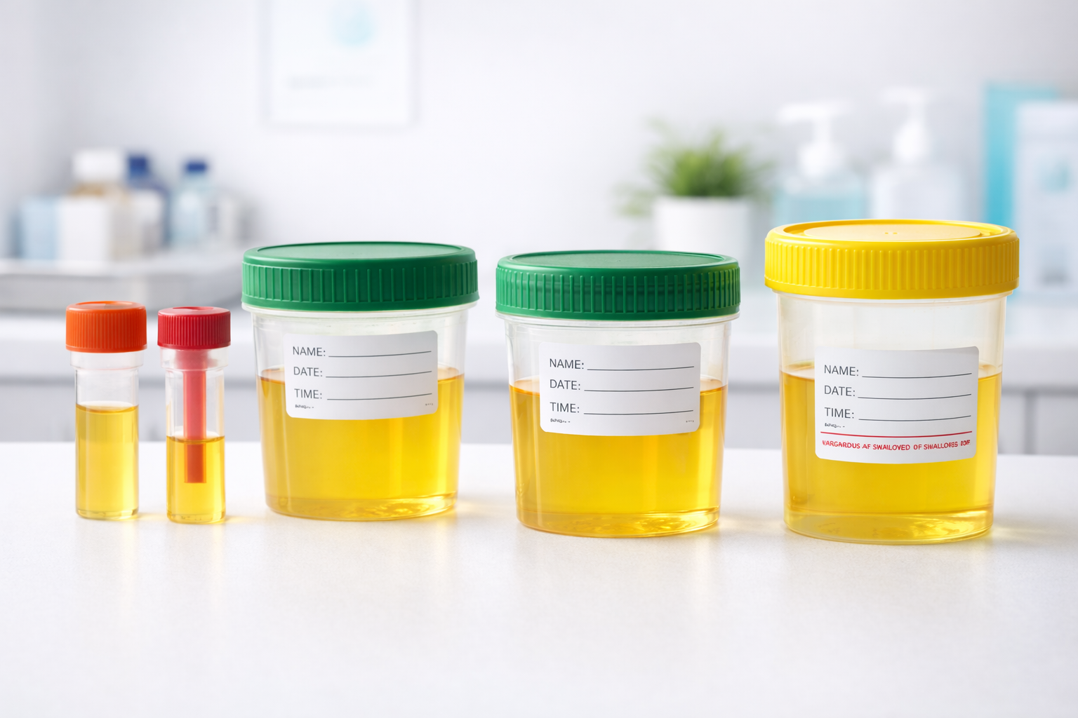 Urine Container: Types, Uses, Sample Volume Requirements & Proper ...